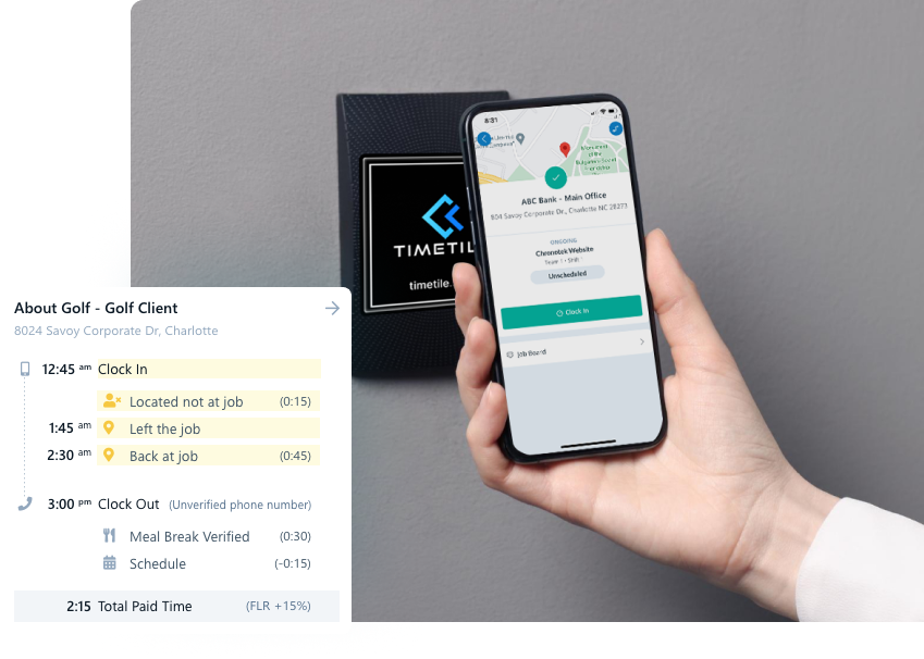 The Ultimate GPS Time Clock App for a Mobile Workforce